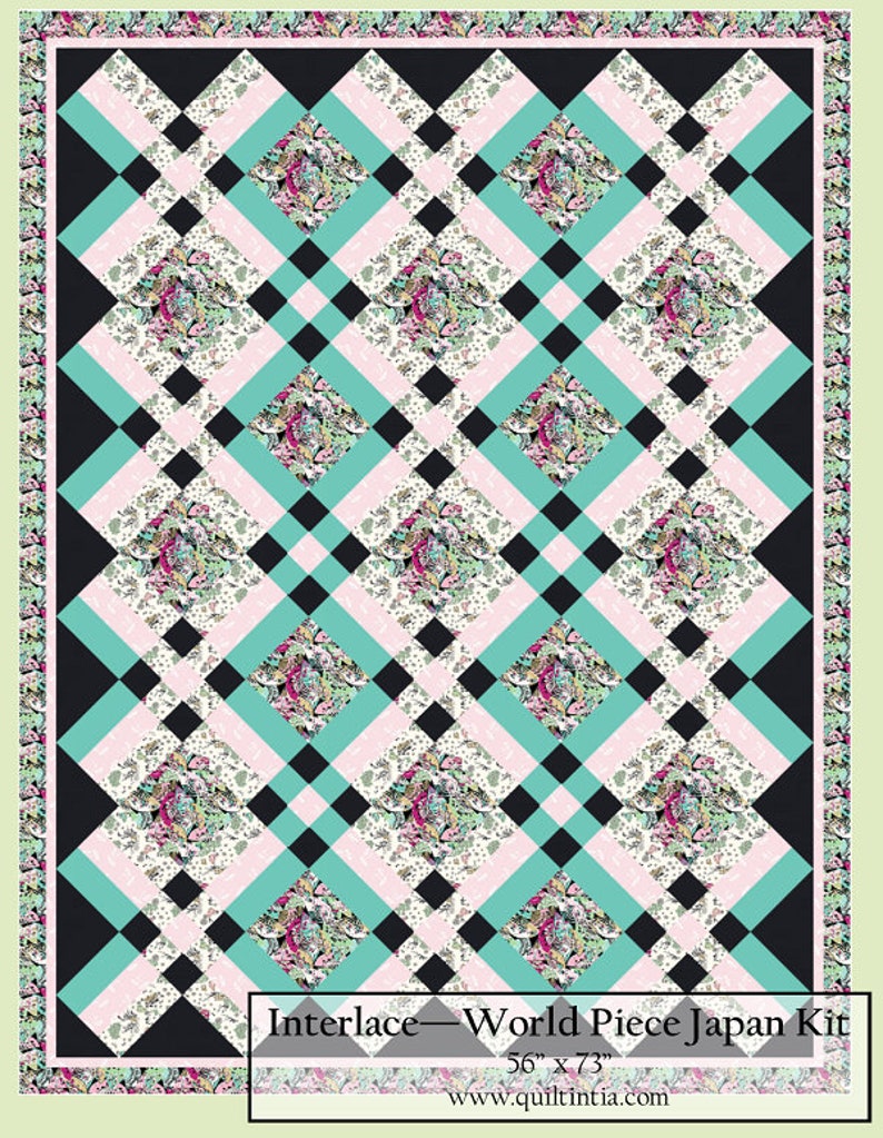 Interlace Five Yard Quilt Pattern - Etsy
