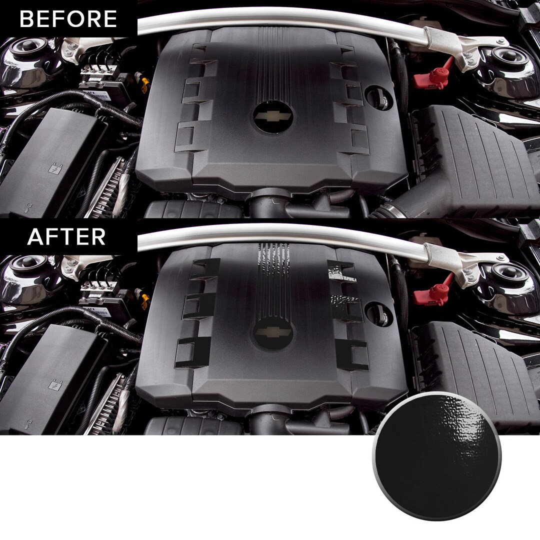 Engine V6 Cover Vinyl Decal Overlay Trim Wrap Compatible With & Fits ...