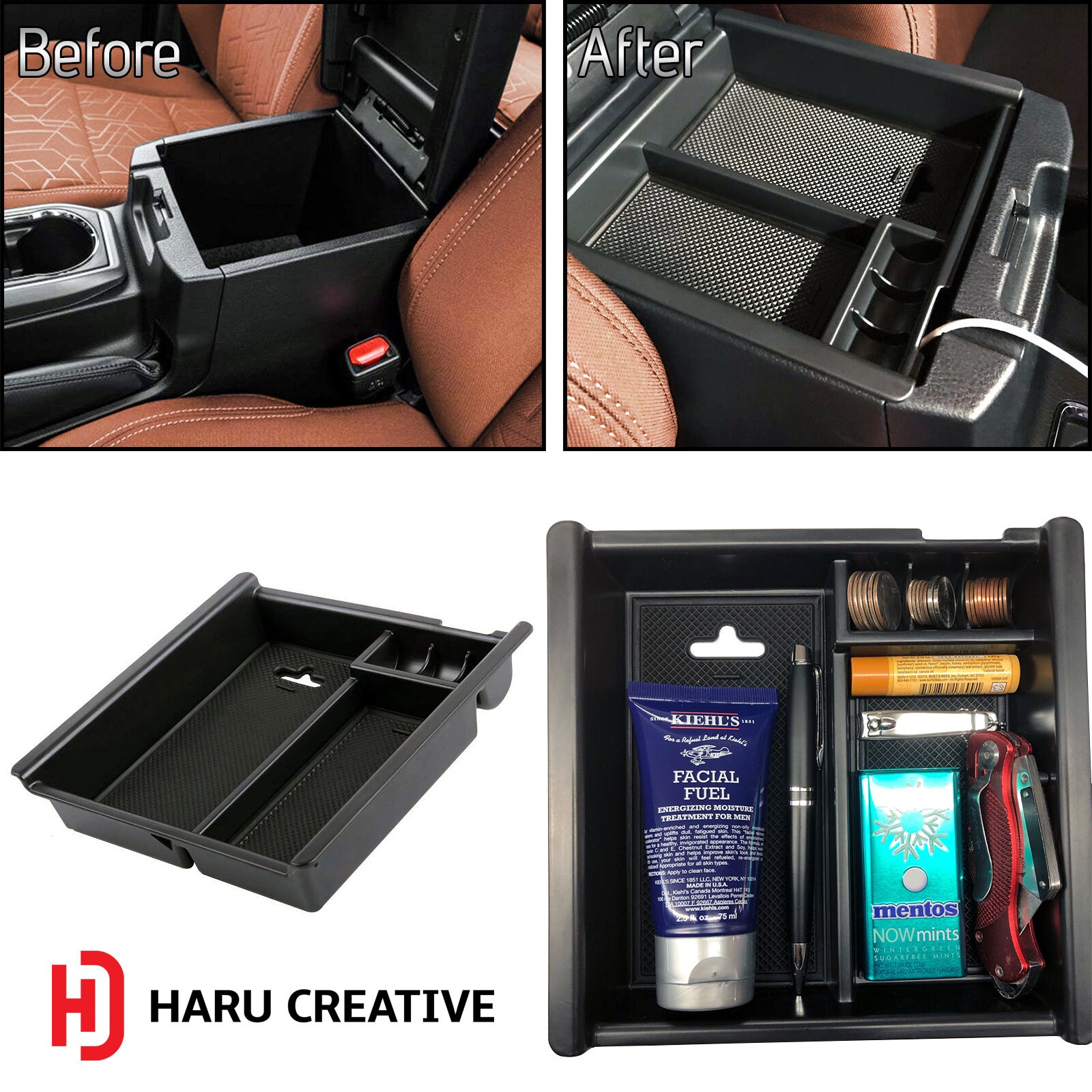 Middle Center Console Storage Organizer Tray Compatible With - Etsy