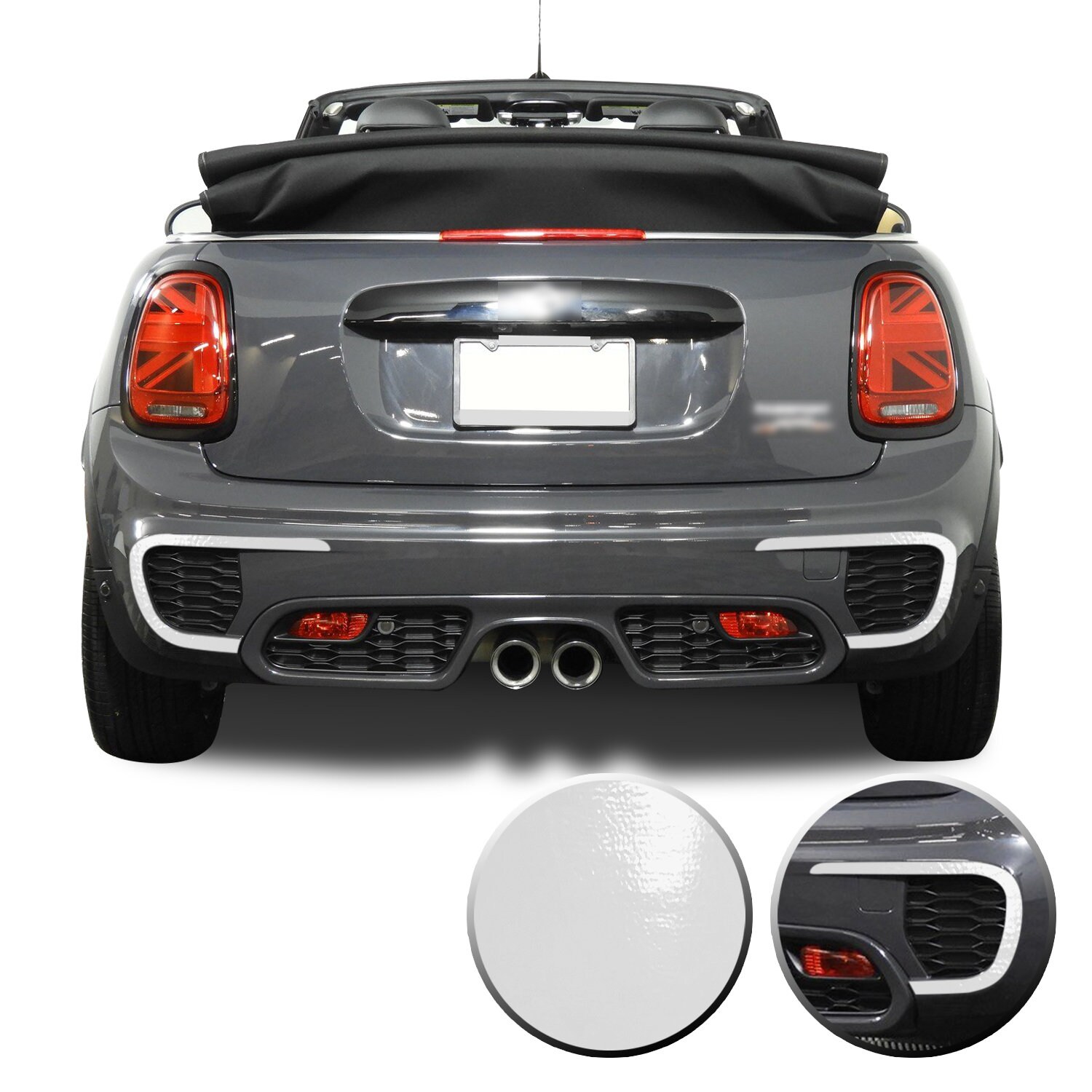 Rear Bumper Bezel Accent Vinyl Decal Overlay Wrap Compatible | Etsy