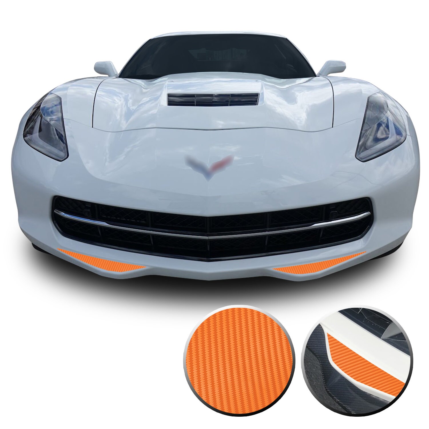 Front Bumper Fangs Accent Vinyl Decal Overlay Wrap Compatible | Etsy