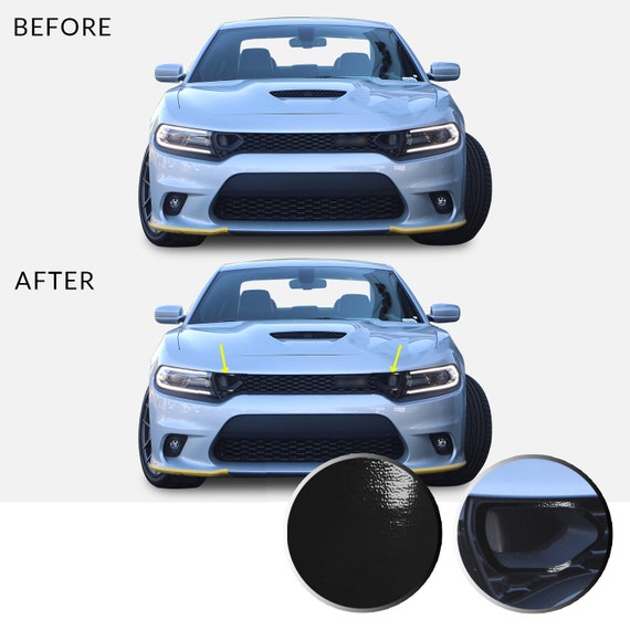 Front Bumper Upper Grille Bezel Overlay Wrap Vinyl Decal - Etsy