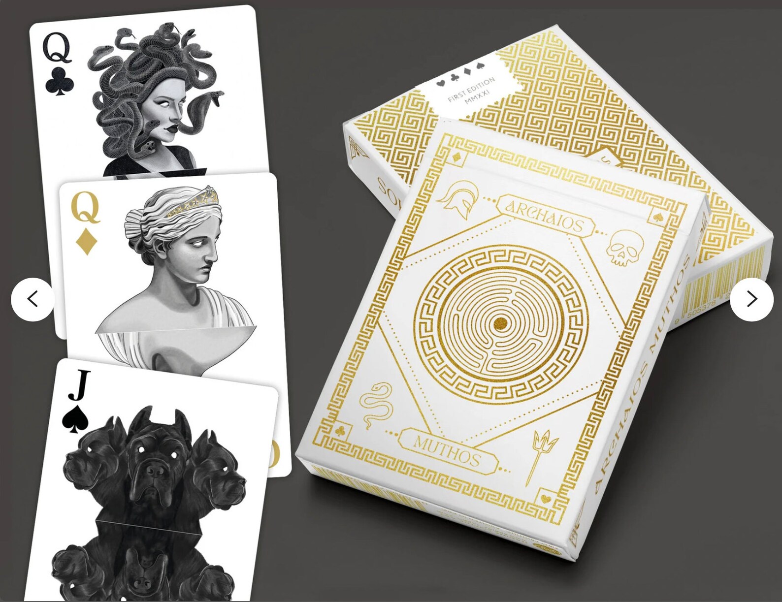 Luxury Playing Cards Limited Edition Ancient Greece Poker - Etsy