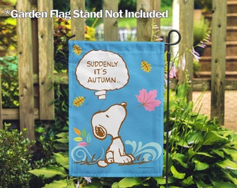 Peanuts Fall Garden Flag - Etsy