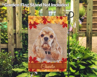 Cocker Spaniel Garden Flag | Etsy