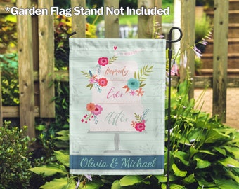 Wedding Garden Flag | Etsy
