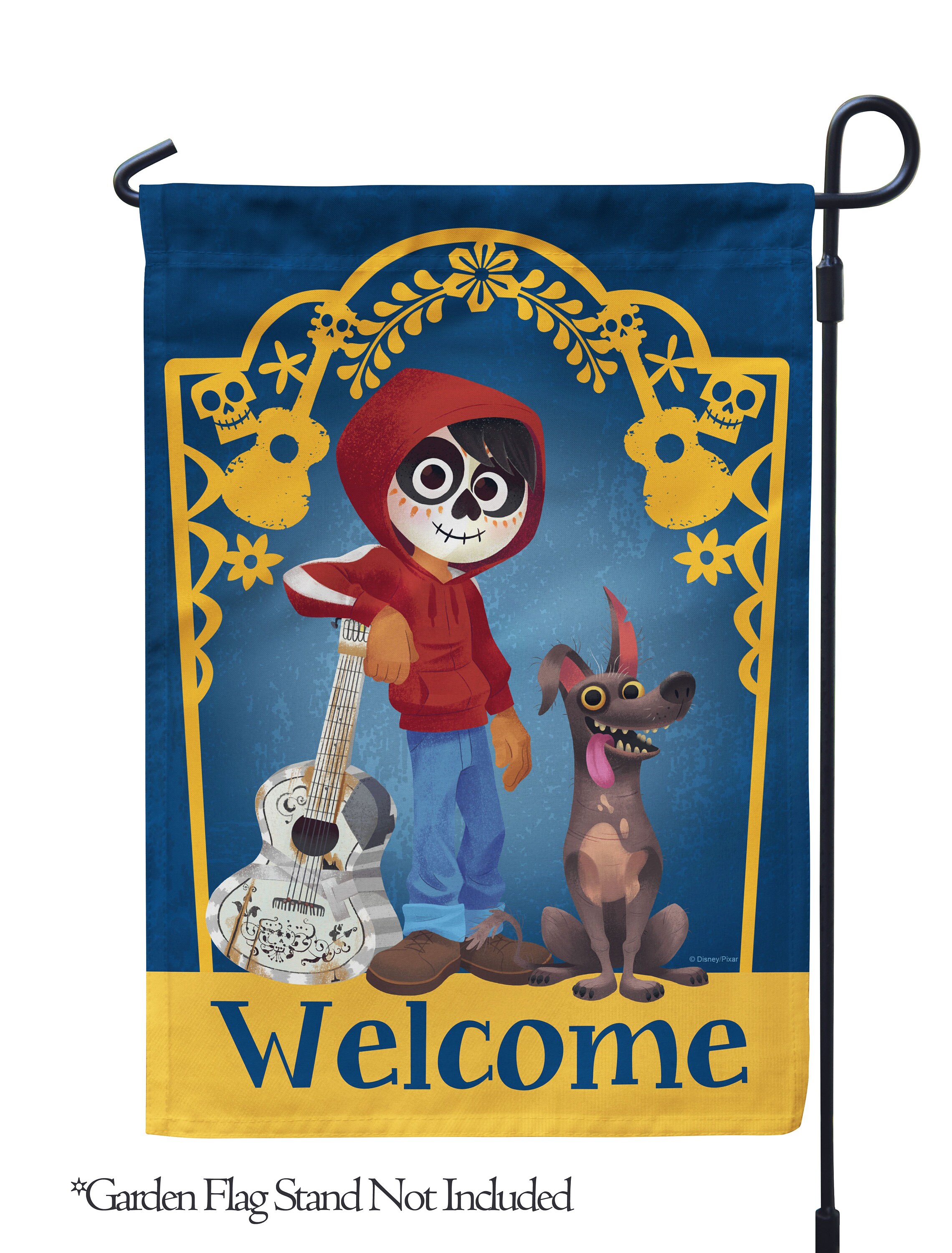 Disney Disney/Pixar Coco Welcome Miguel and DanteGarden Flag | Etsy