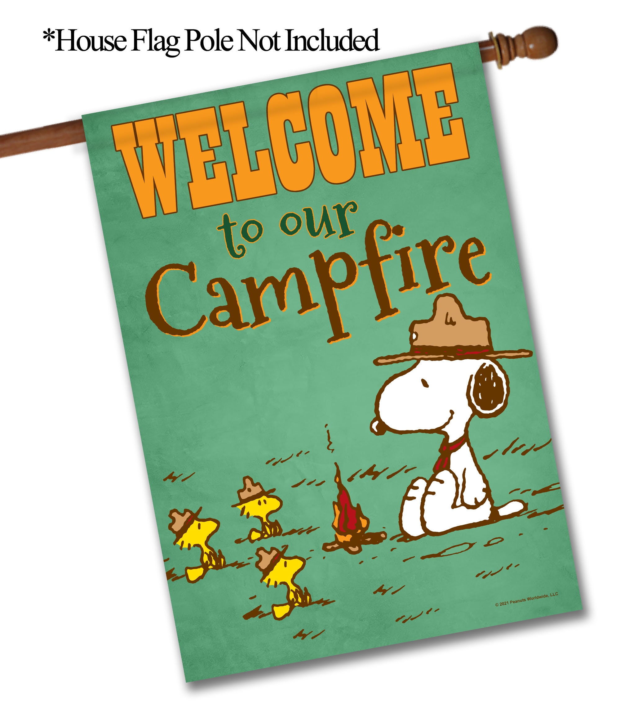 PEANUTS® PEANUTS® Welcome to Our Campfire Snoopy Garden - Etsy