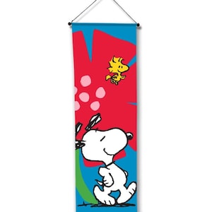 PEANUTS® Welcome Friends Snoopy & Woodstock Front Door Banner 15X47 ...