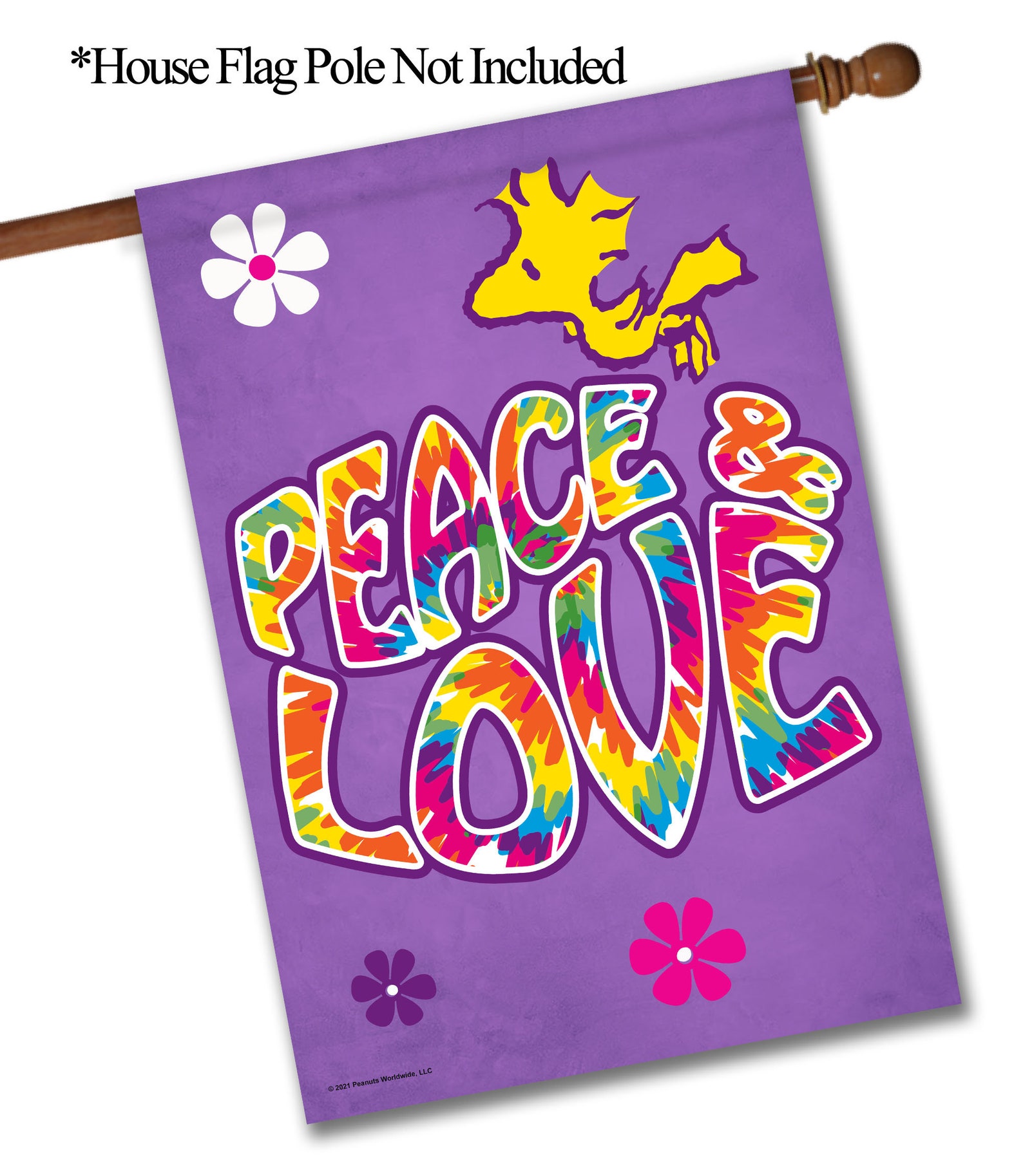 PEANUTS® PEANUTS® Peace and Love Woodstock Personalized | Etsy