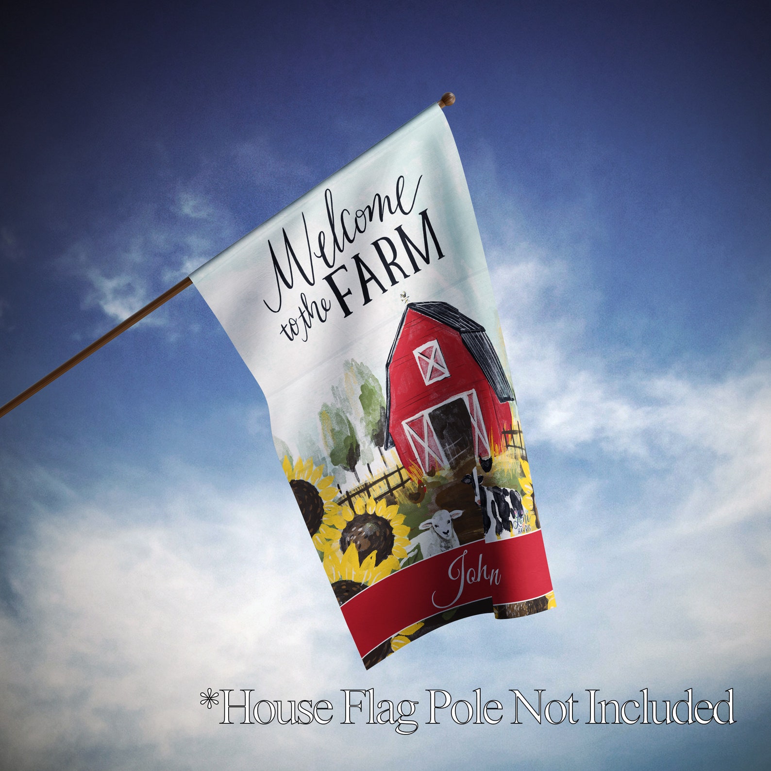 Farm and Folk Welcome to the Farm Garden Flag 12.5 X 18 - Etsy