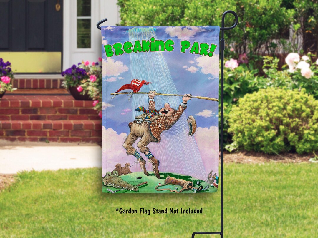 Funny Golf Flag Father's Day Gift for Dad Yard Decor Sport Flag ...