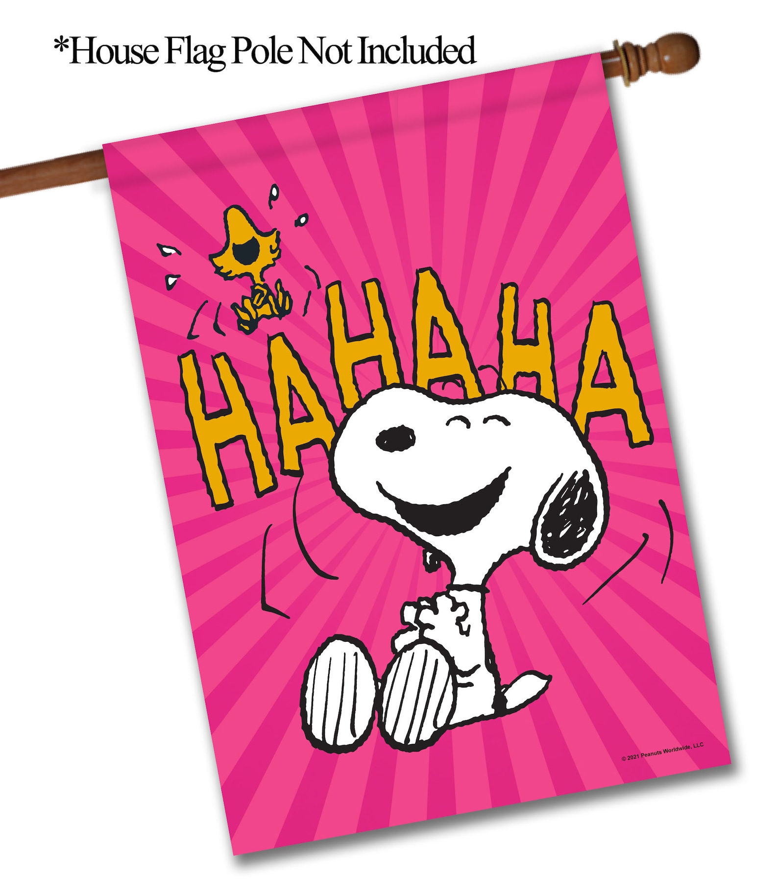 PEANUTS® PEANUTS® Smile Giggle Laugh Personalizedgarden Flag - Etsy