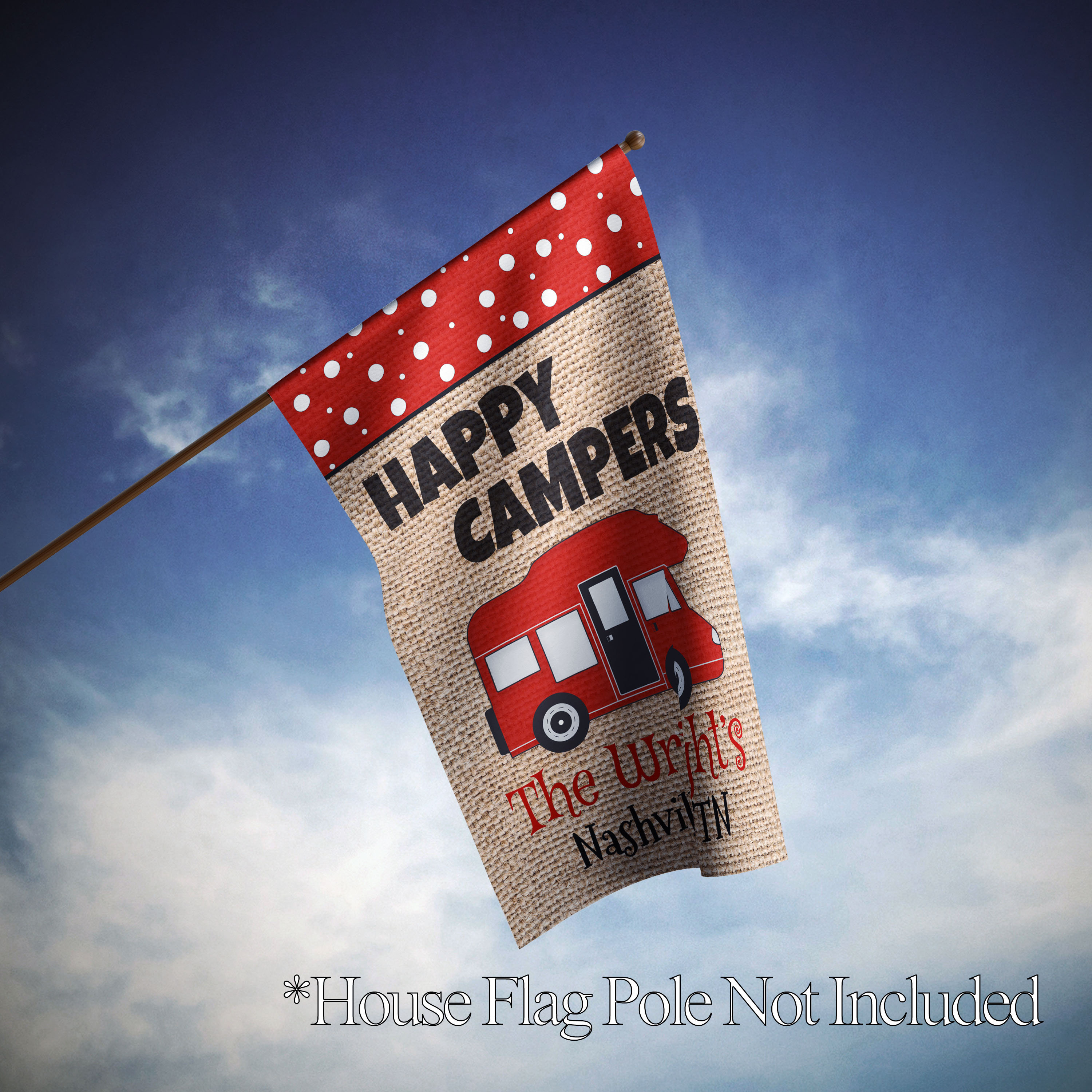 Personalized Camper Flag Outdoor Flag Camping Flag | Etsy