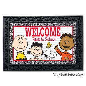 PEANUTS® Welcome Back to School Peanuts & the Gang Doormat-18"x30 ...