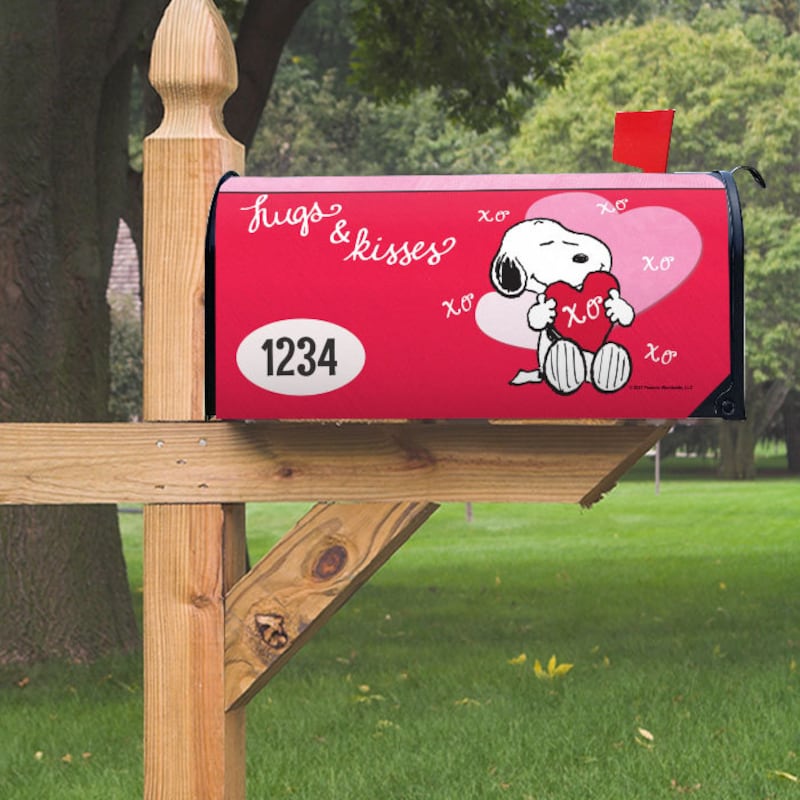 Snoopy Mailbox - Etsy