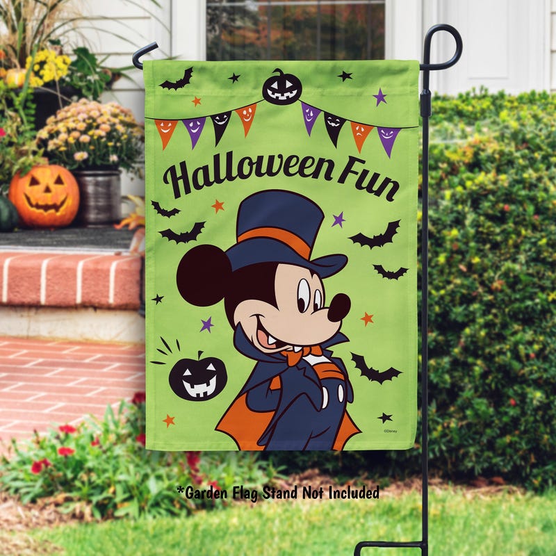 Happy Halloween Mickey Mouse Flag - Etsy