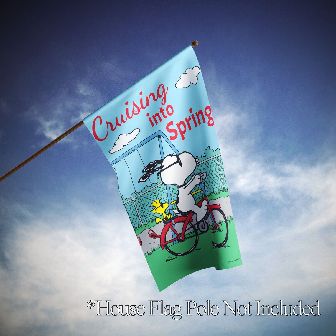 PEANUTS®, PEANUTS® Cruising Into Spring – Garden Flag 12.5" X 18 ...