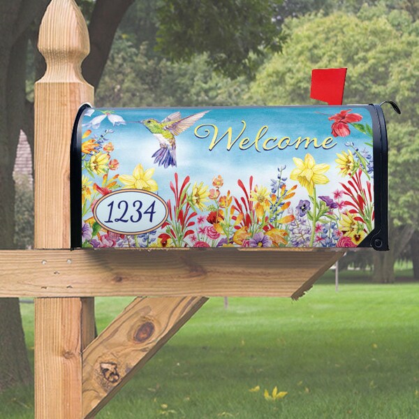 Magnetic Mailbox Cover Flower - Etsy