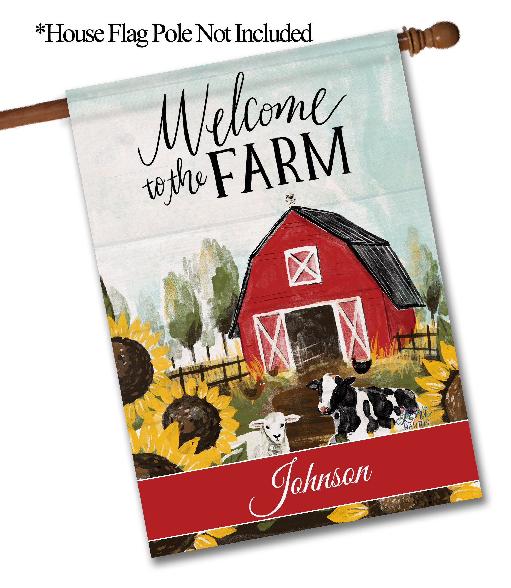 Farm and Folk Welcome to the Farm Garden Flag 12.5 X 18 | Etsy