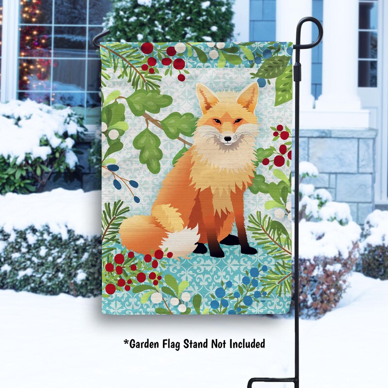 Outdoor Fox Flag - Etsy