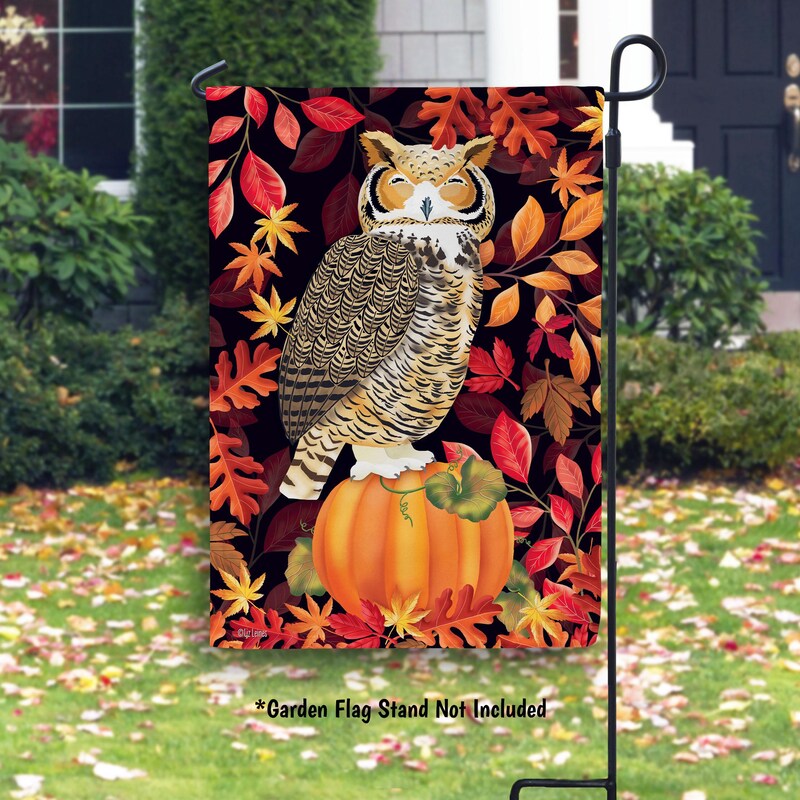 Fall Garden Flag - Etsy