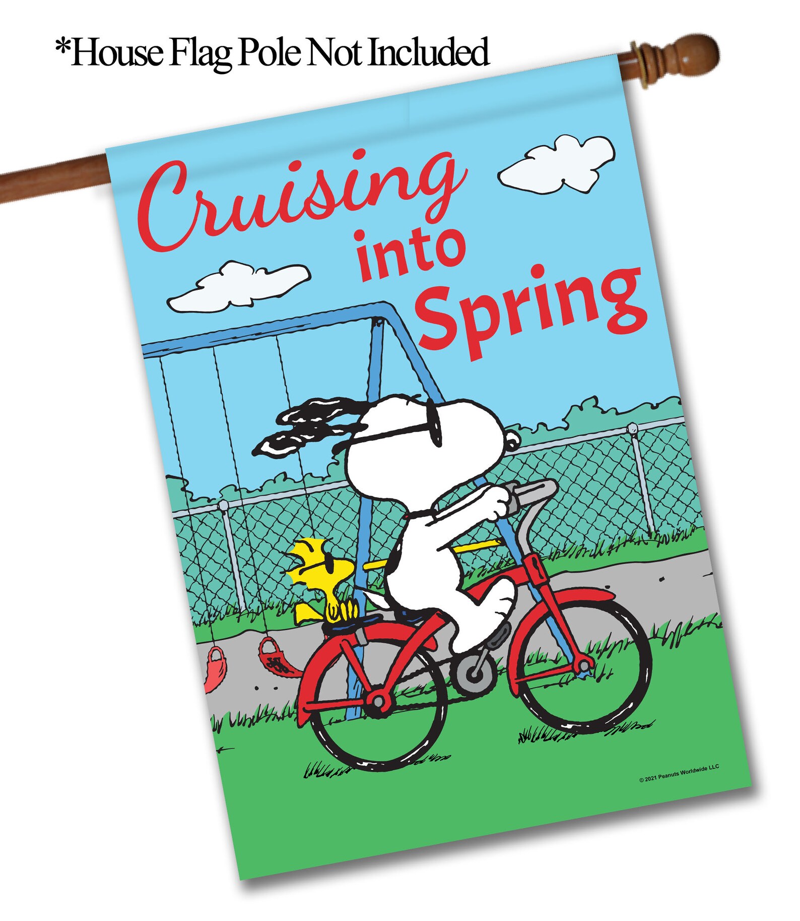 PEANUTS®, PEANUTS® Cruising Into Spring – Garden Flag 12.5" X 18 ...