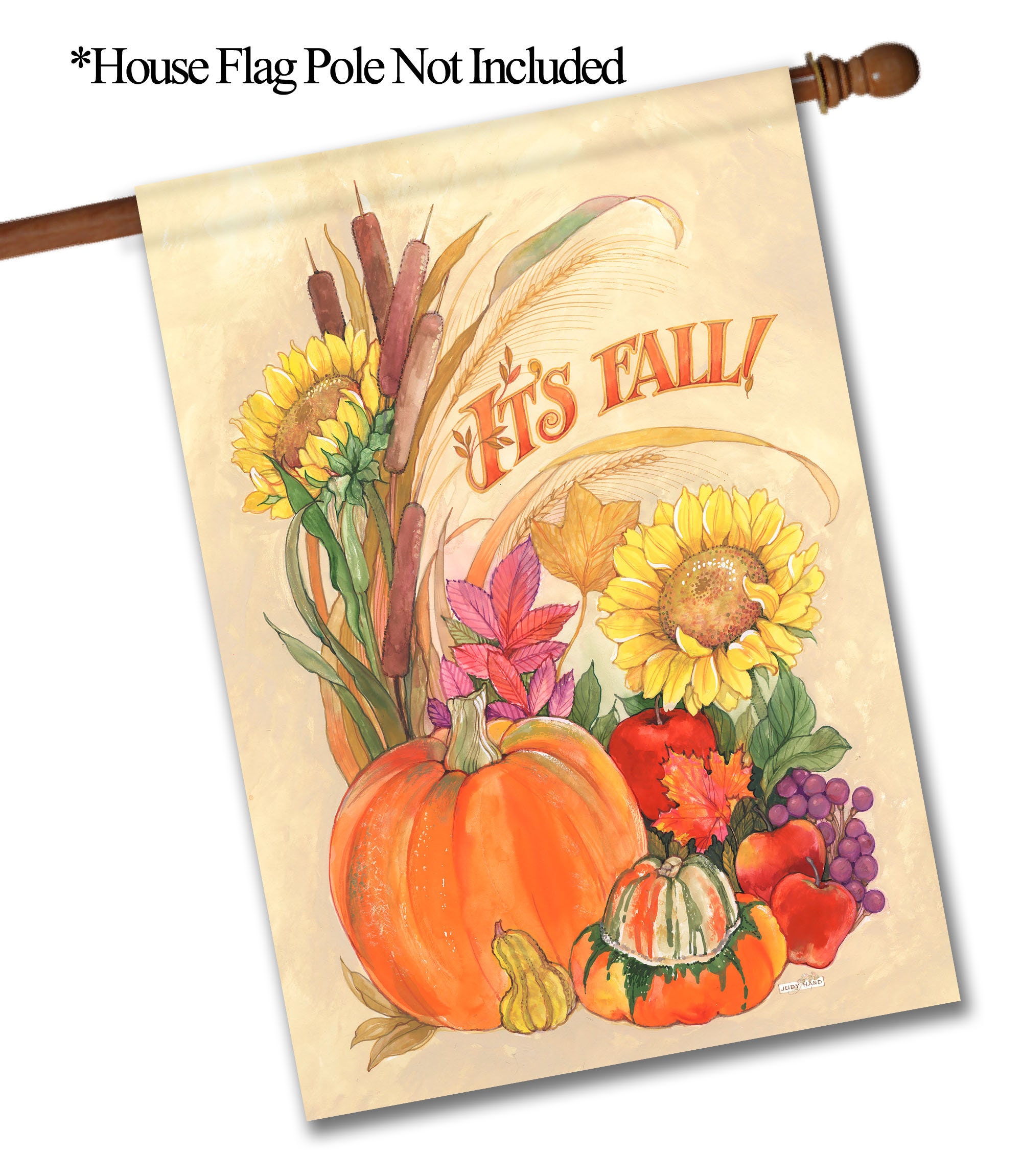 Fall Personalized It's Fall Garden Flag 12.5 x | Etsy