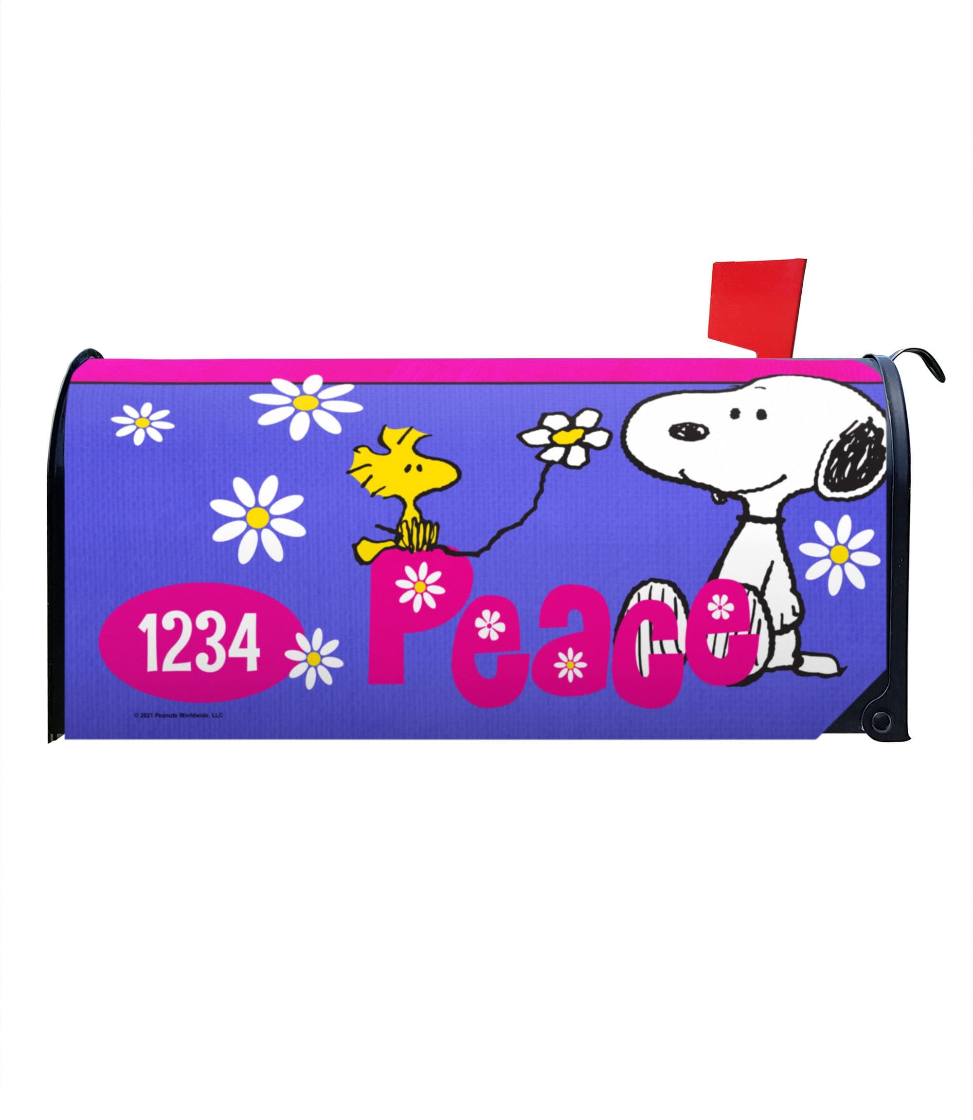 Mailbox Cover PEANUTS® PEANUTS® Peace Snoopy Magnetic | Etsy