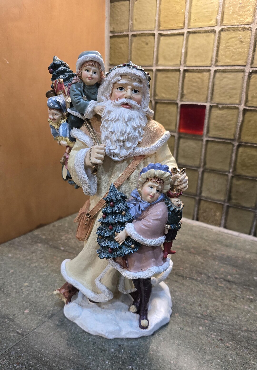 Old World Santa Claus Sculpture - Etsy