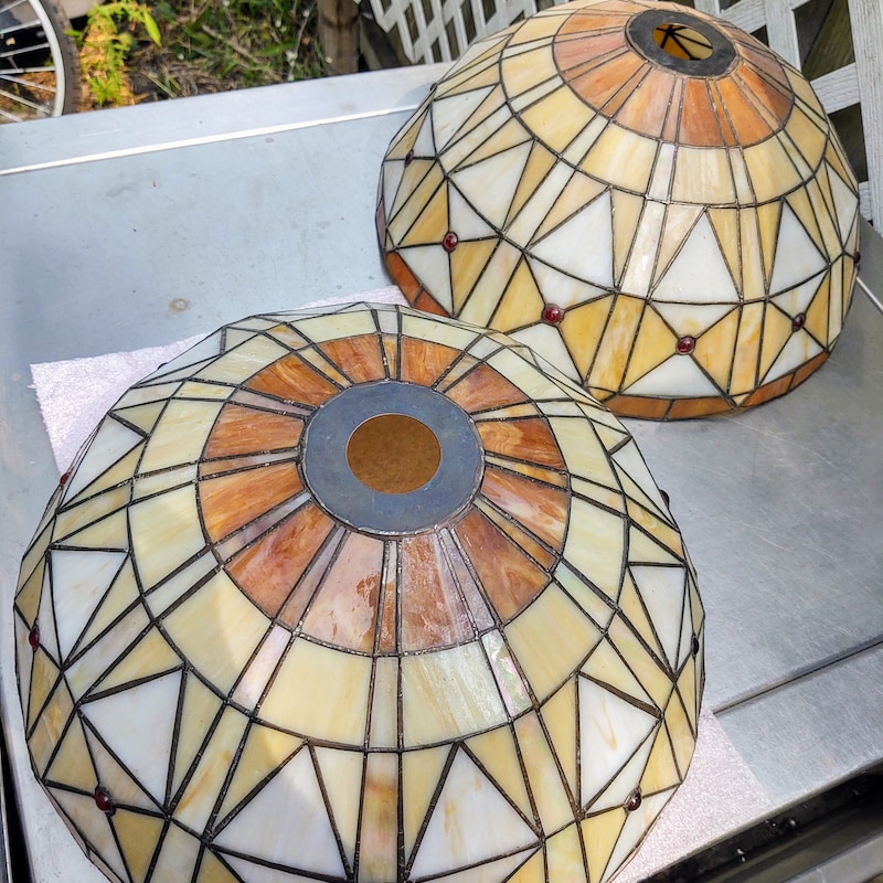 Vintage Light Shades - Etsy