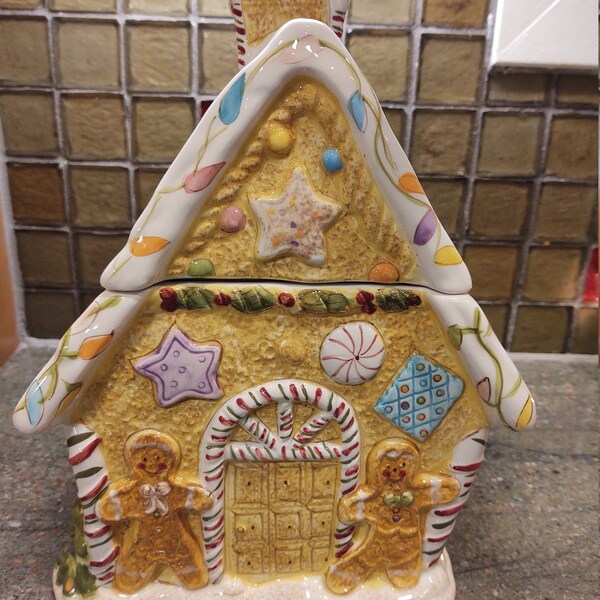 House Cookie Jar - Etsy