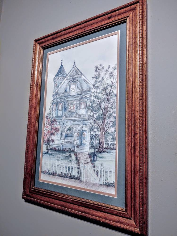 Vintage Ava Freeman Framed Art | Etsy