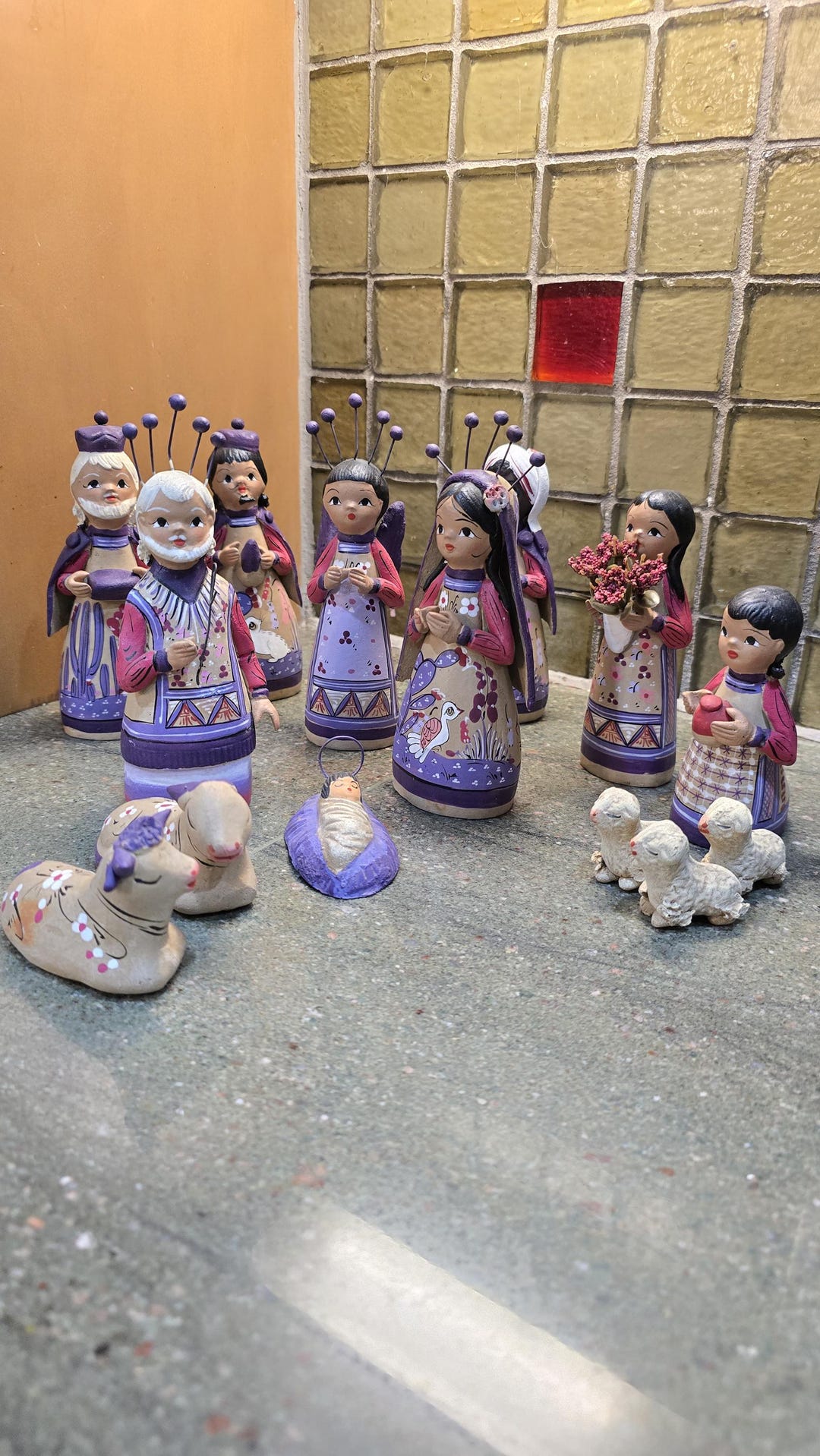 Handcrafted Mexican Pottery Nativity Set - Etsy