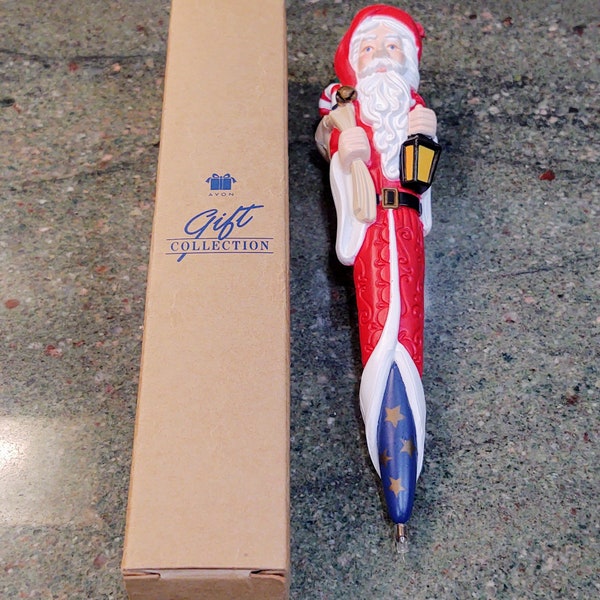 Avon Santa Pen - Etsy