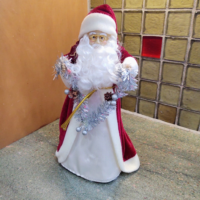 Santa Tree Topper - Etsy