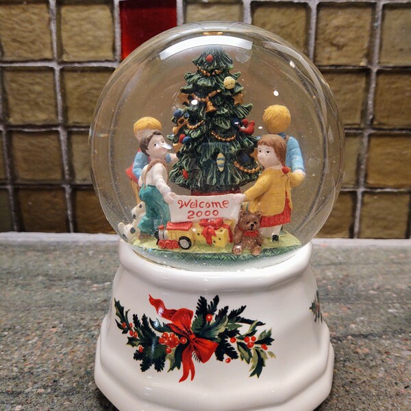 Musical Snow Globes - Etsy