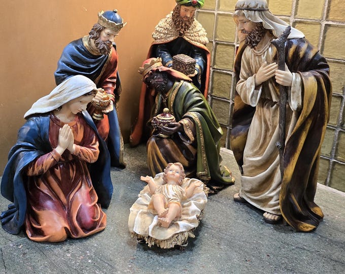 Three Kings the Real Life Nativity Set - Etsy