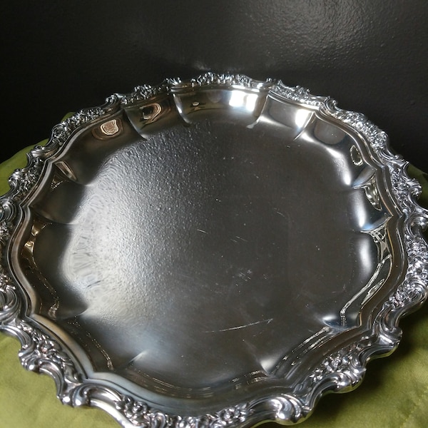 Silverplate Platter - Etsy