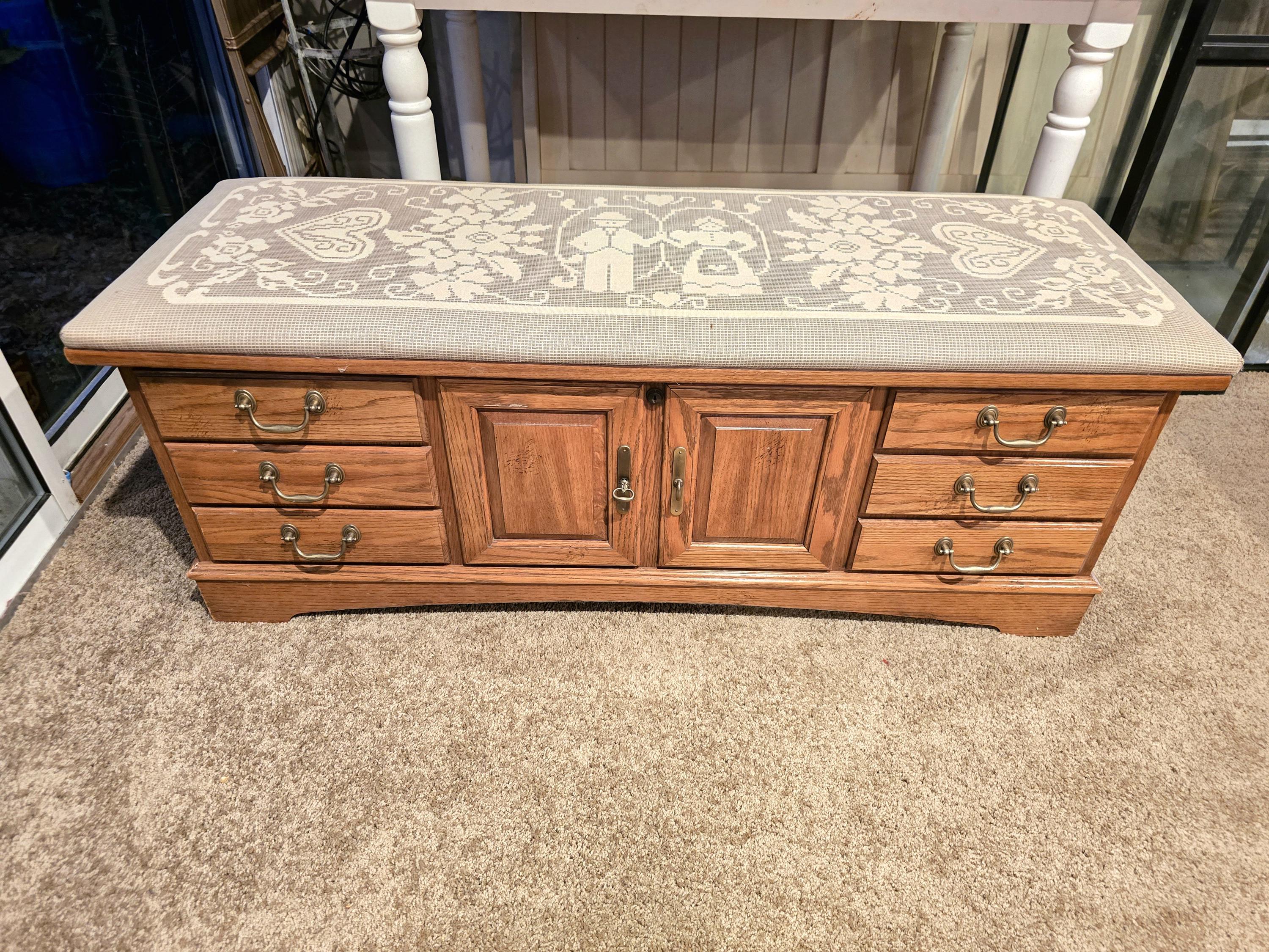 Vintage Cedar Chest Etsy