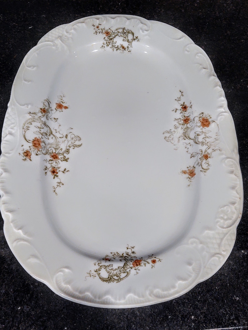 Vintage Vienna Austria Porcelain Serving Dish Set - Etsy