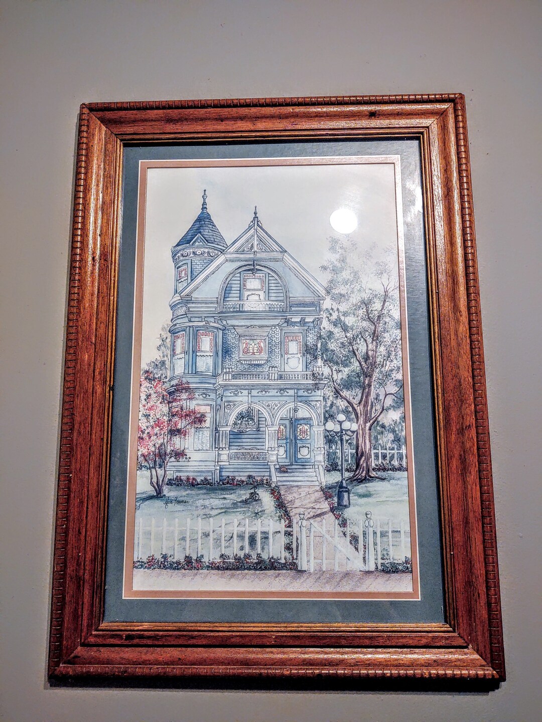 Vintage Ava Freeman Framed Art - Etsy