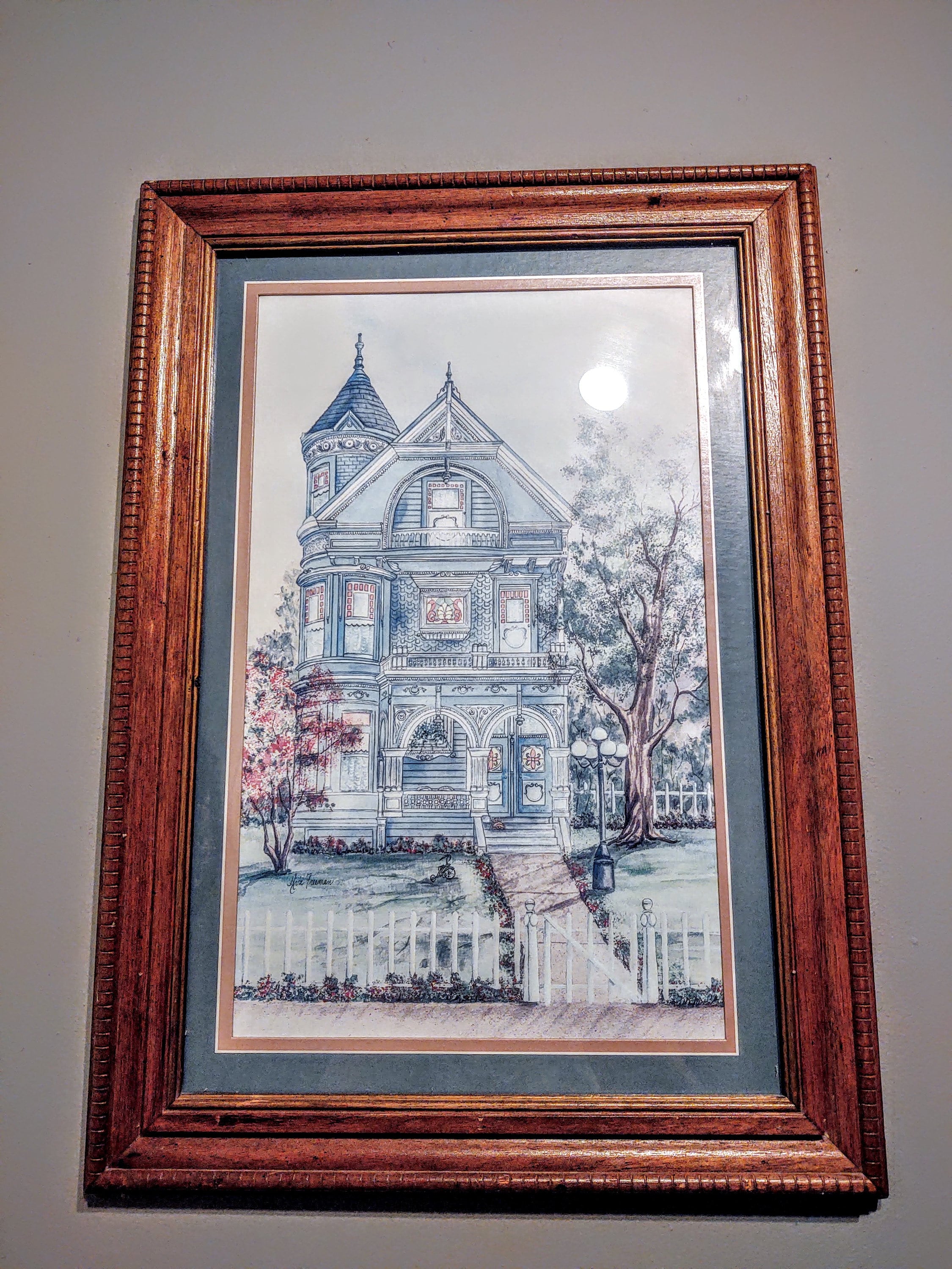 Vintage Ava Freeman Framed Art | Etsy