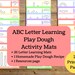 26 Printable Alphabet ABC Letter Learning Play Dough Activity Mats - Etsy