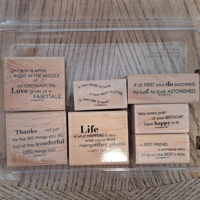 Stampin up Retired Stamps - Etsy