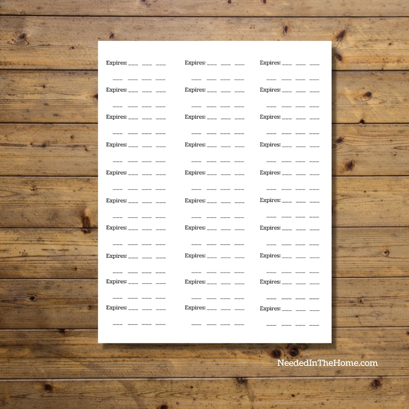 Avery 5160 Template - Etsy