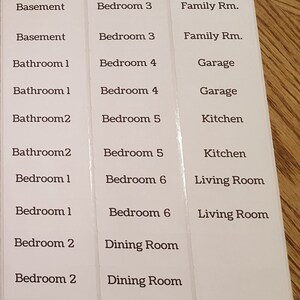 Printable Moving Labels / Packing for a House Move / Print on Avery ...