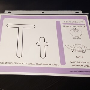 26 Printable Alphabet ABC Letter Learning Play Dough Activity Mats ...