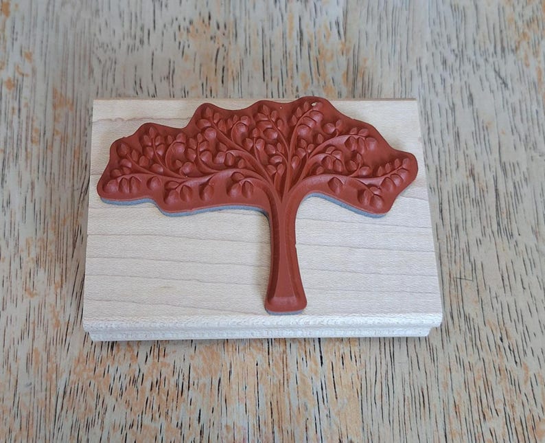 Stampin up Thoughts & Prayers Tree Branch Rubber Stamp, Wood Mount ...