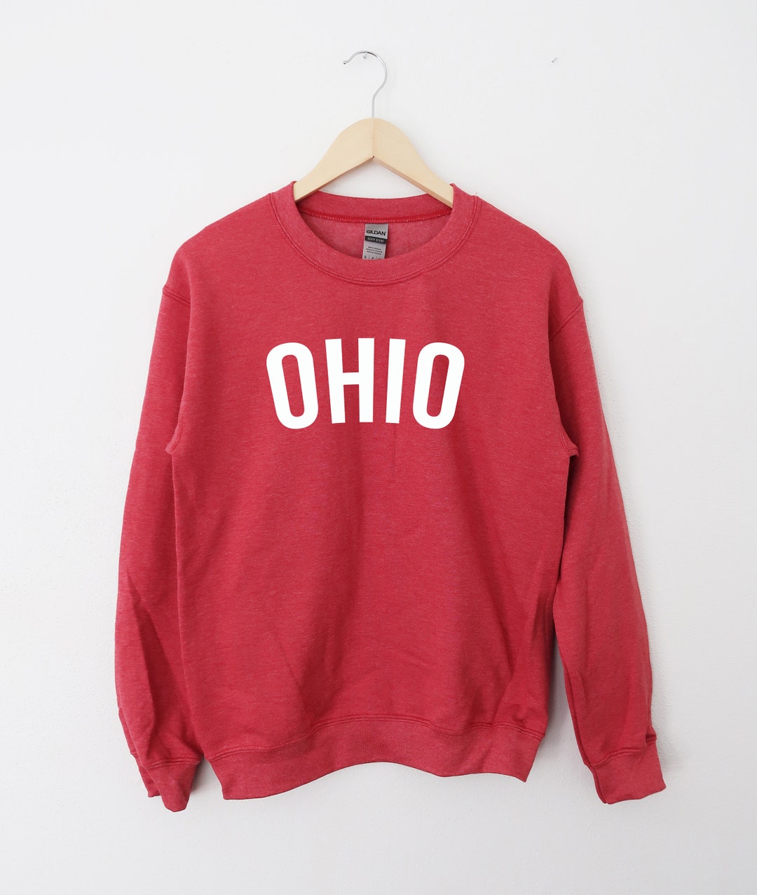 Ohio State Sweatshirt Ohio Sweatshirt Ohio Crewneck Ohio Clothing Ohio ...